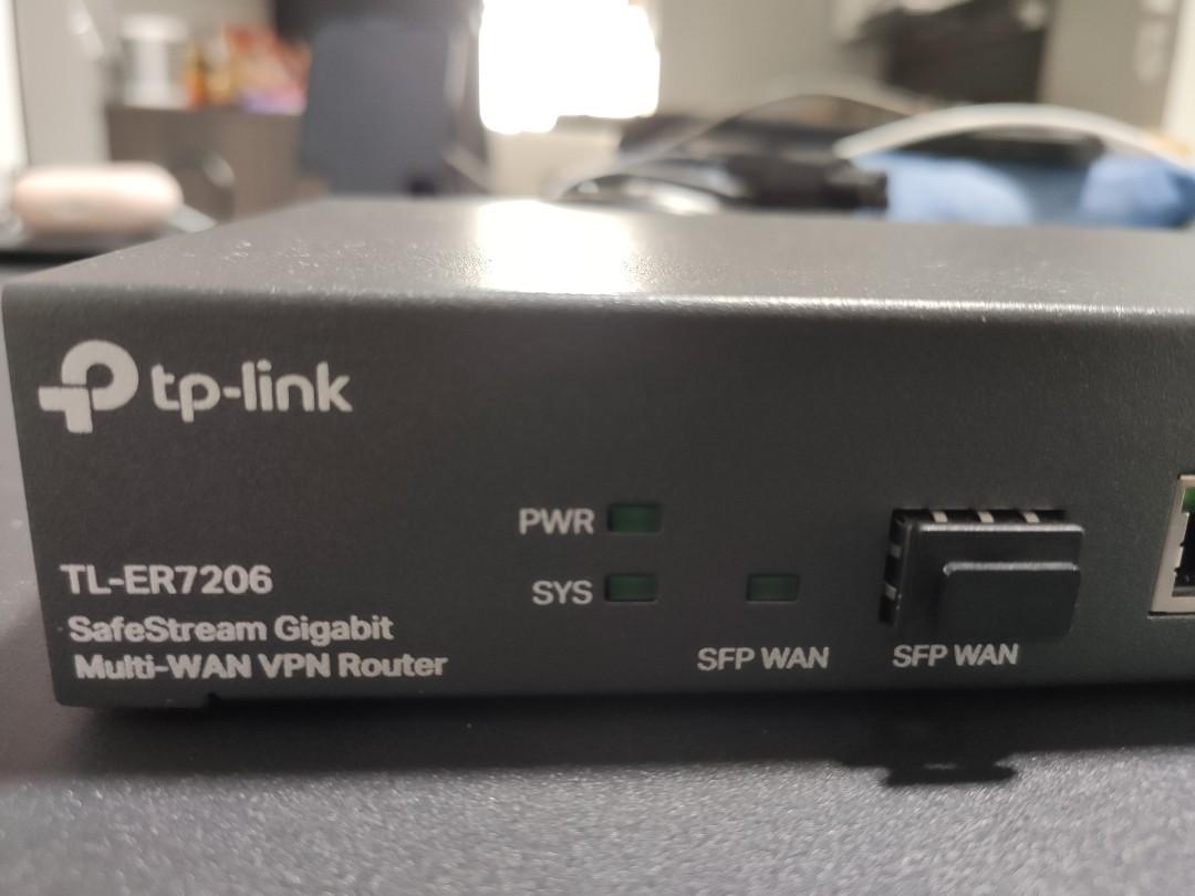 TP-Link TL-ER7206 Multi-WAN Router Omada, Computers & Tech, Parts ...