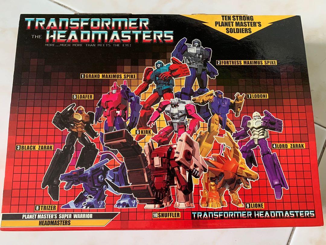 Transformers headmaster set rare and mint in box, Hobbies & Toys, Toys ...
