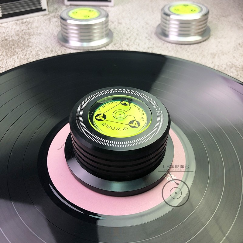 Turntable Vinyl Record Weight Stabilizer Black, Audio, Other Audio ...