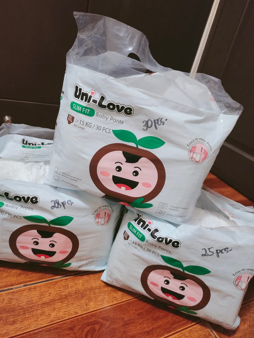 UNILOVE SLIM FIT BABY PANTS XL, Babies & Kids, Bathing & Changing ...