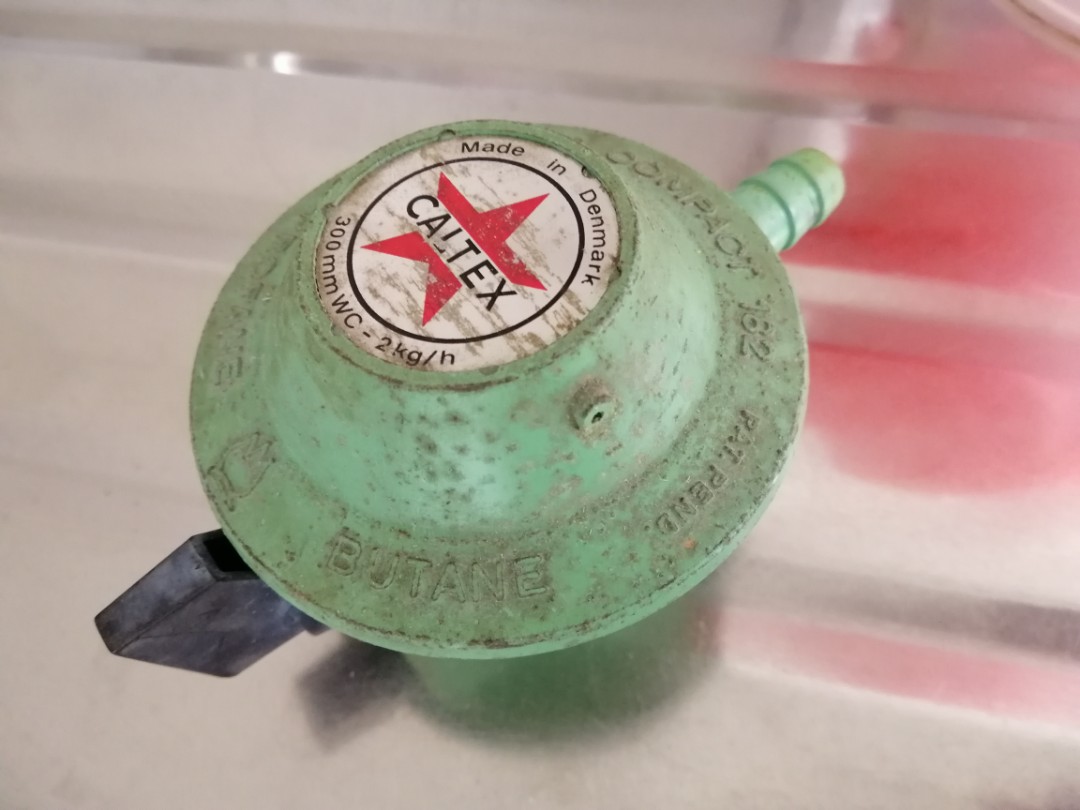 Used Caltex LPG Gas Regulator, Furniture & Home Living, Bathroom ...