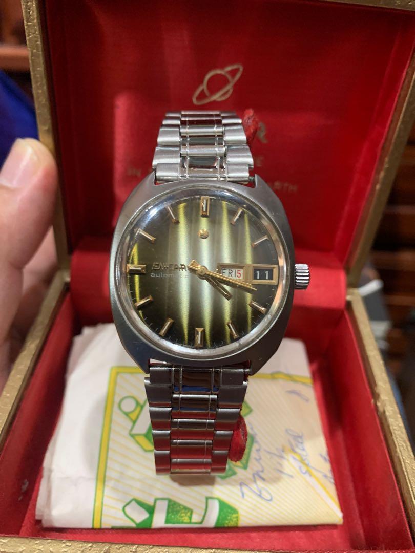 Vintage Enicar Watch with Box & Receipt, Hobbies & Toys, Collectibles ...