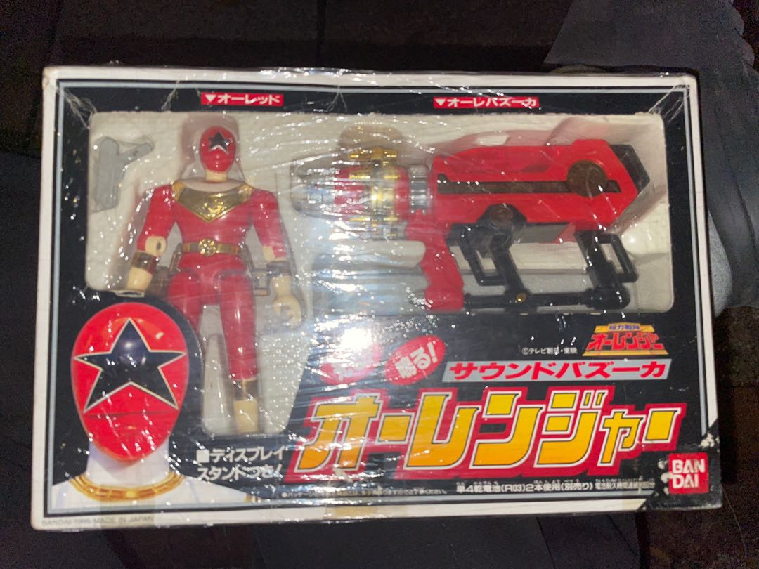 Vintage Oh Ranger / Zeo Ranger Red 1995 Japan, Hobbies & Toys ...