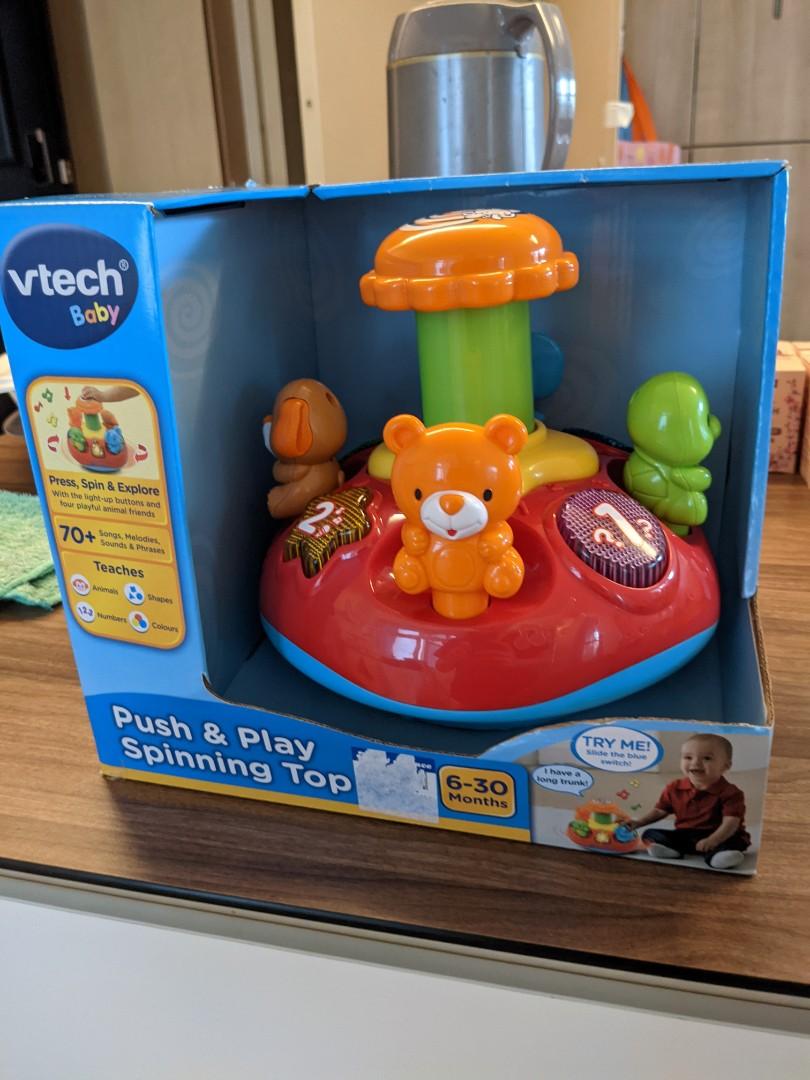 Vtech spinning top toy, Babies & Kids, Infant Playtime on Carousell