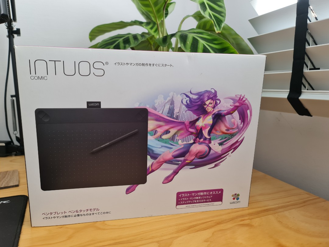 Wacom Intuos Comic Medium size writing tablet (Japan), Computers & Tech ...
