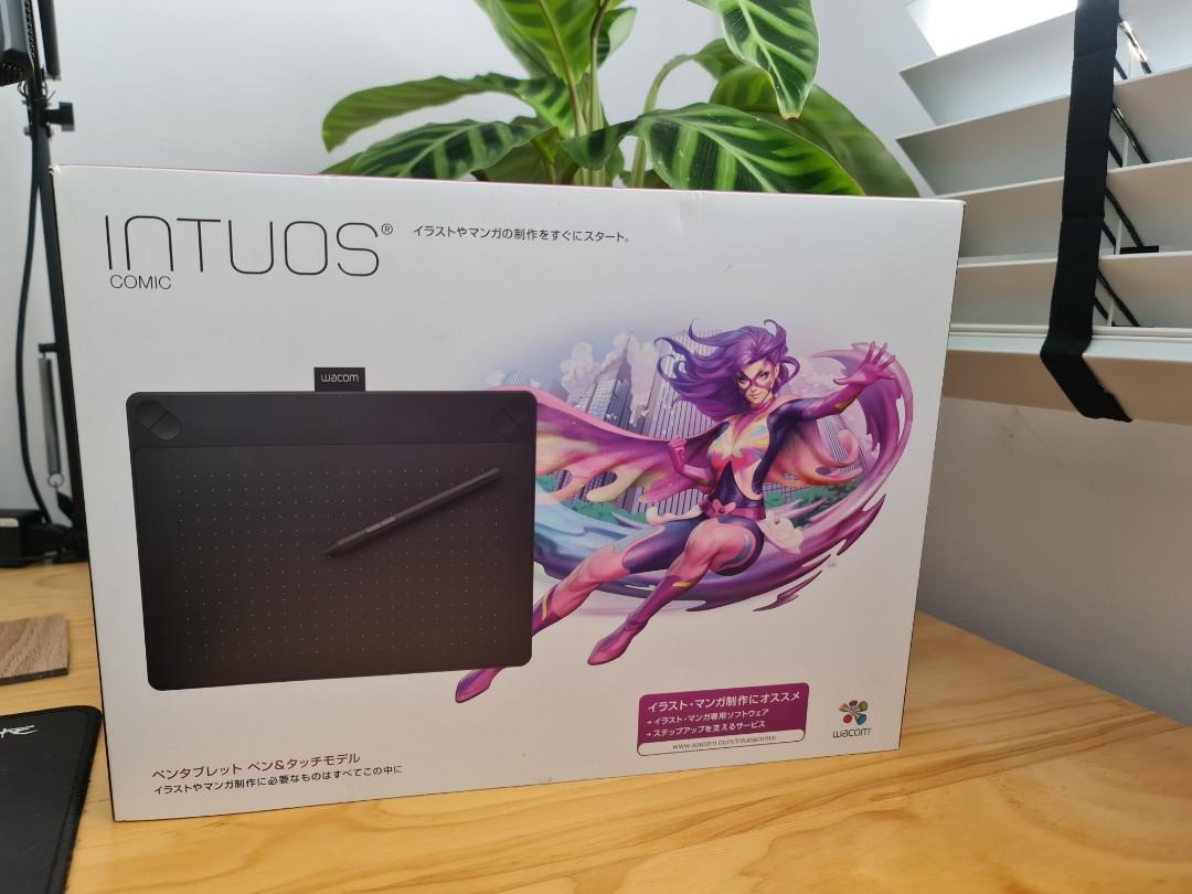 Wacom Intuos Comic Medium size writing tablet (Japan), Computers & Tech ...