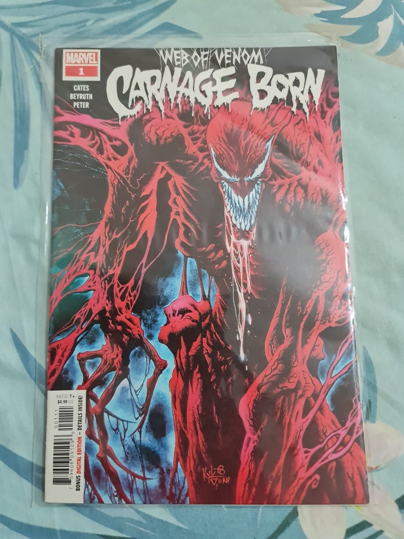 Web of Venom Carnage born, Hobbies & Toys, Books & Magazines, Comics ...