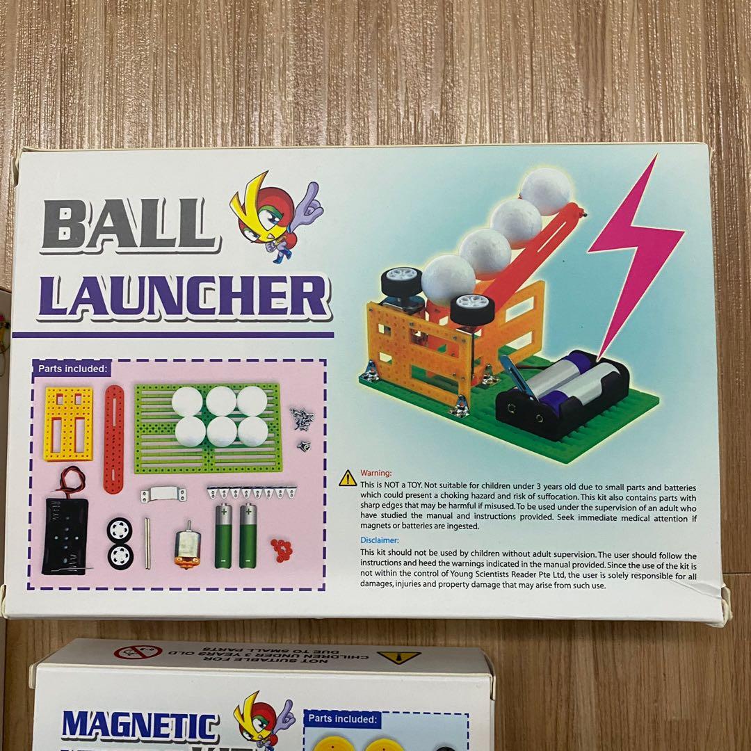 Young Scientist Experiment Kit (Electromagnet Repulsion Kit, Ball ...