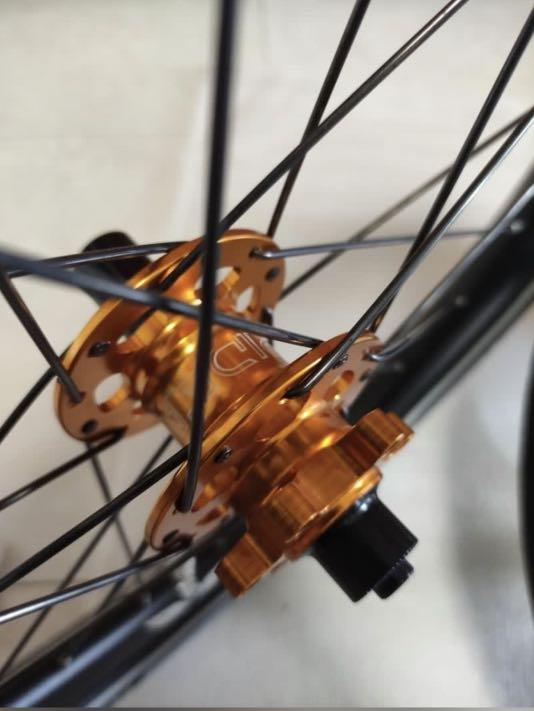 18” suncord Alu wheel set/ Ridea G72 Hub, Sports Equipment, Bicycles ...