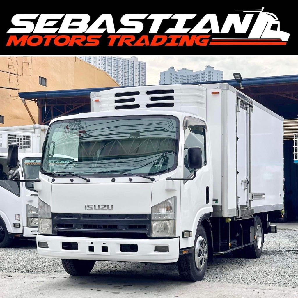 2020 ISUZU ELF REEFER VAN 15.4FT N-SERIES NPR WITH POWER LIFTER -30 ...