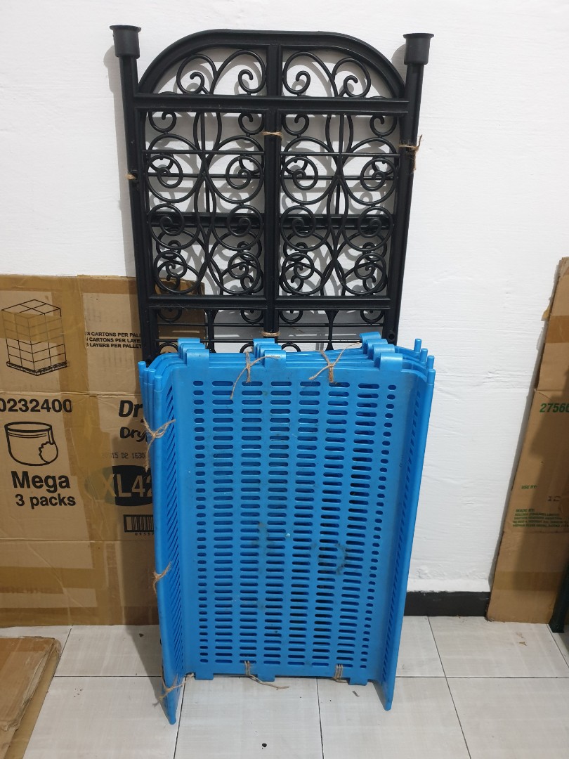 4 tier Blue Plastic organizer stand, Furniture & Home Living, Home ...