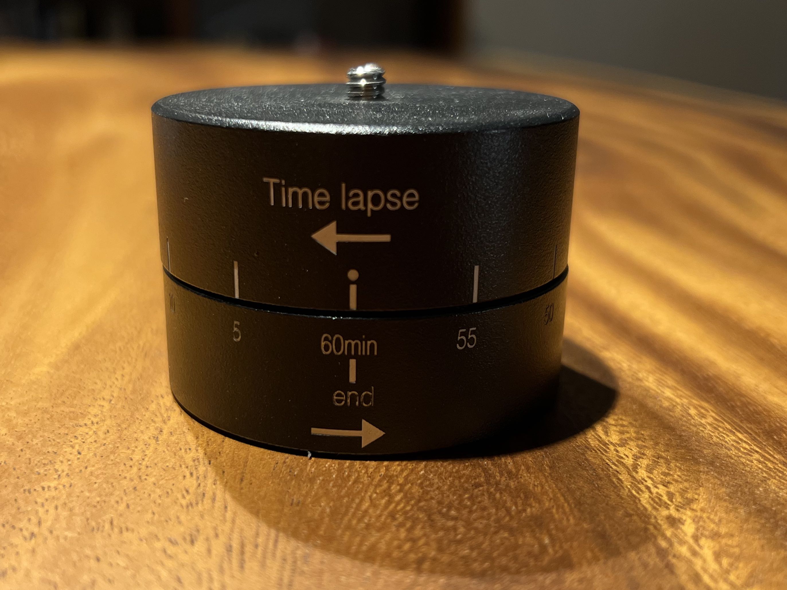 60 mins Time lapse timer 360 degrees, Photography, Lens & Kits on Carousell