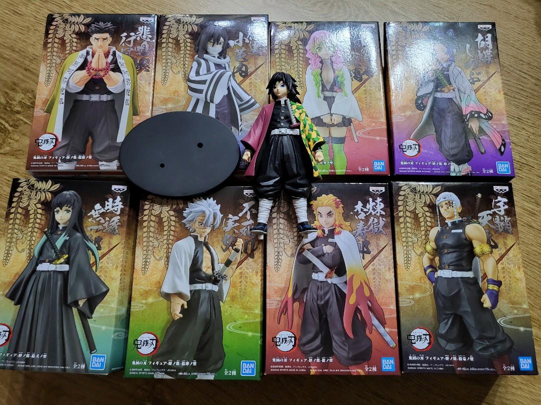(9 piece set) Demon slayer Hashira pillars set - banpresto figure ...