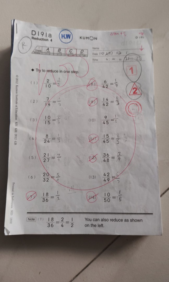 F Answer Book Kumon F Answer Book Kumon