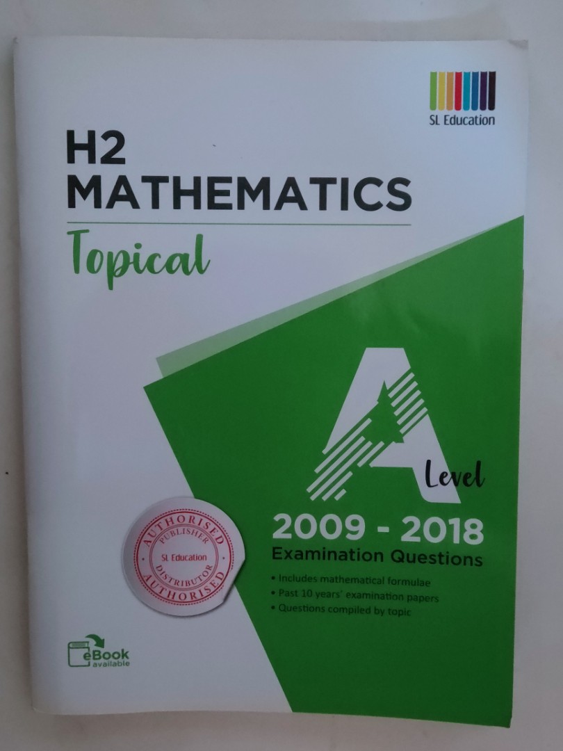 A Level H2 Math Topical TYS, Hobbies & Toys, Books & Magazines ...
