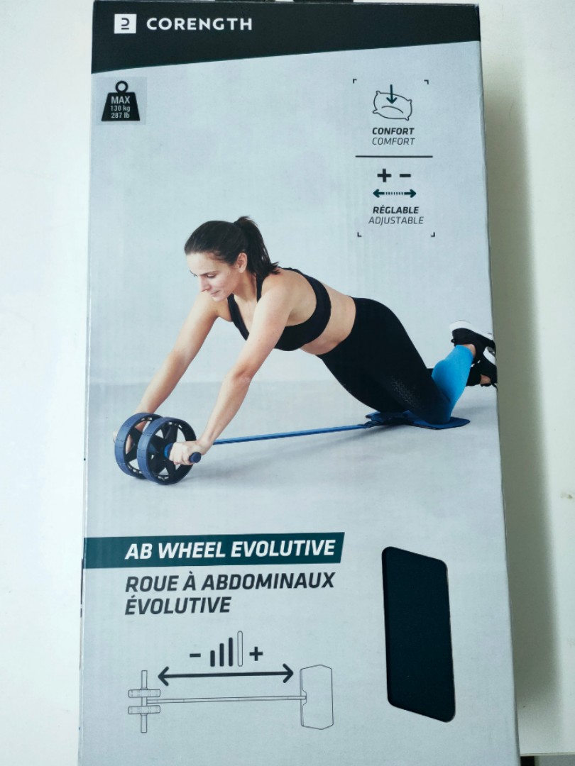 AB Wheel Evolutive, Sports Equipment, Exercise & Fitness, Cardio ...