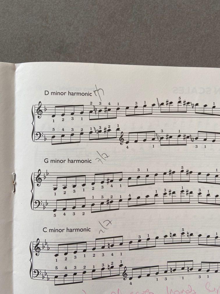 ABRSM grade 5 piano scales and arpeggios, Hobbies & Toys, Music & Media, Music Accessories on ...