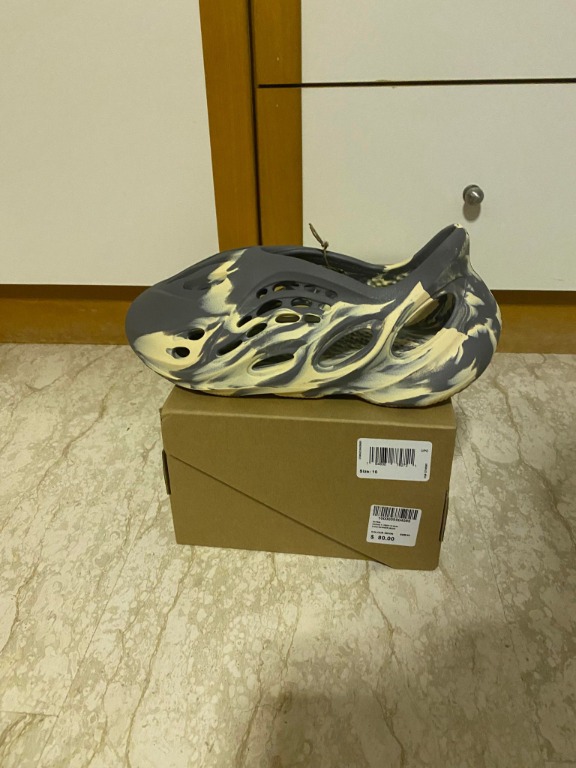 adidas Yeezy Foam RNNR MXT Moon Gray, Luxury, Sneakers & Footwear on ...