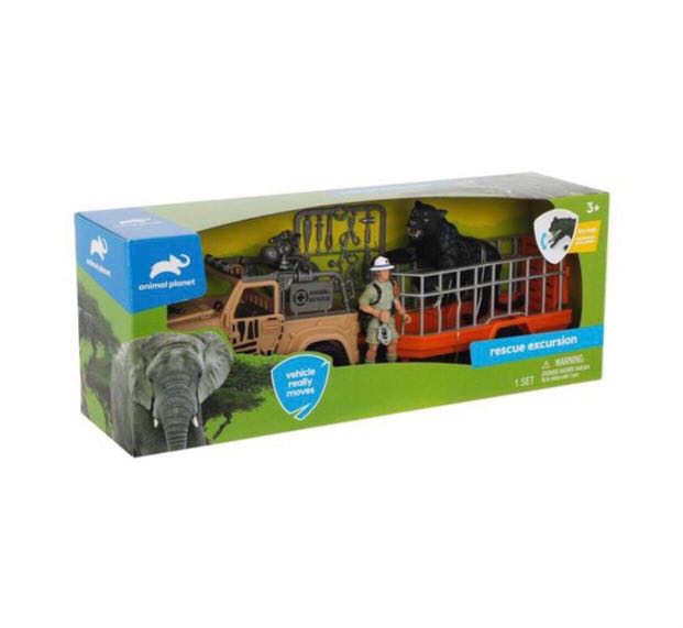 Animal Planet Rescue Excursion Safari Playset, Hobbies & Toys, Toys ...