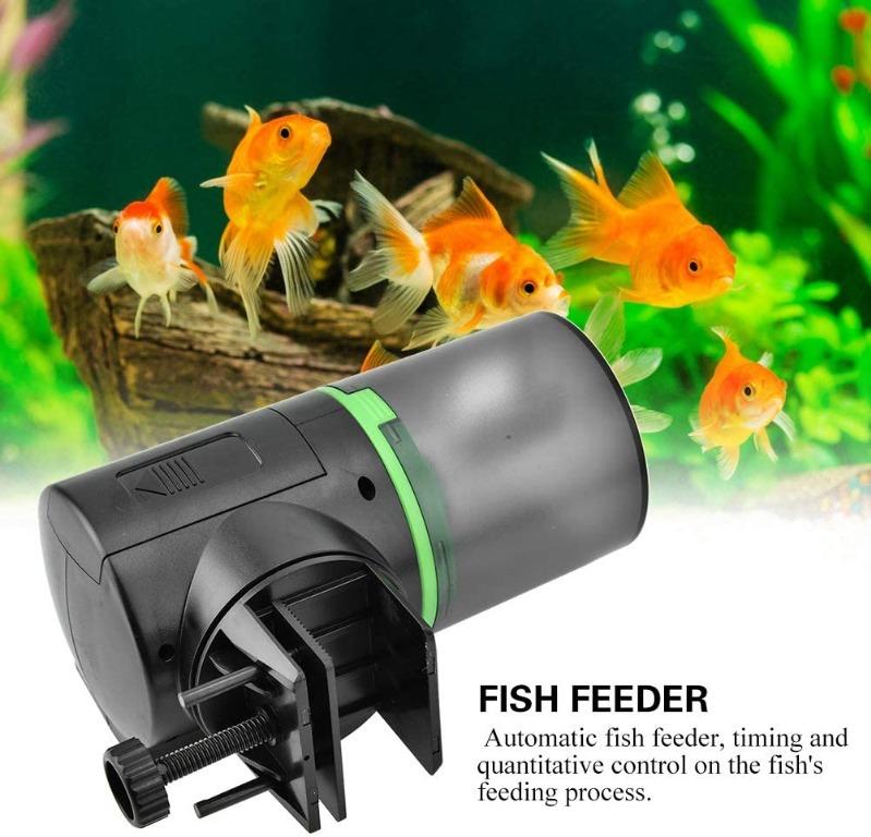 Automatic Fish Feeder Aquarium Smart Feeder Auto Fish Food Dispenser ...