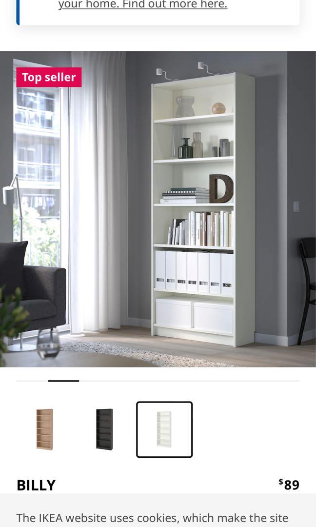 Billy bookcase, Furniture & Home Living, Furniture, Shelves, Cabinets ...