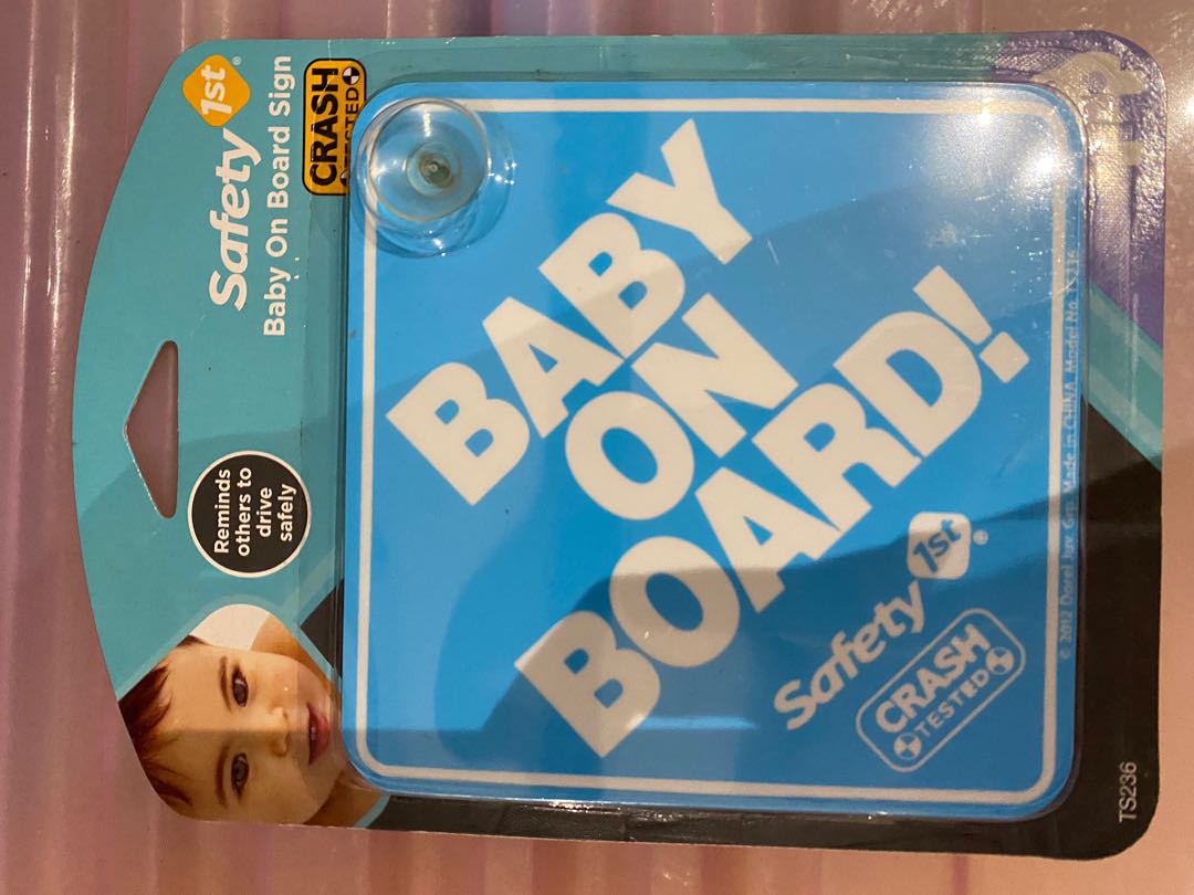 [BNIB] Safety First Baby On Board Sign., Car Accessories, Accessories ...