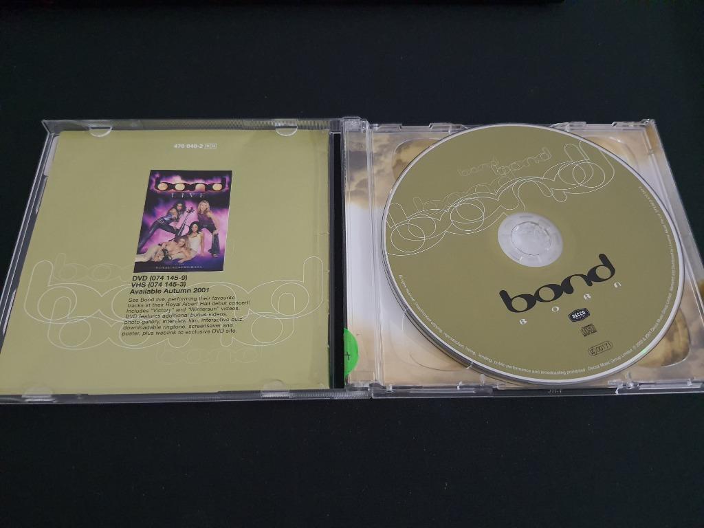 (CD) Bond - Born, Hobbies & Toys, Music & Media, CDs & DVDs on Carousell