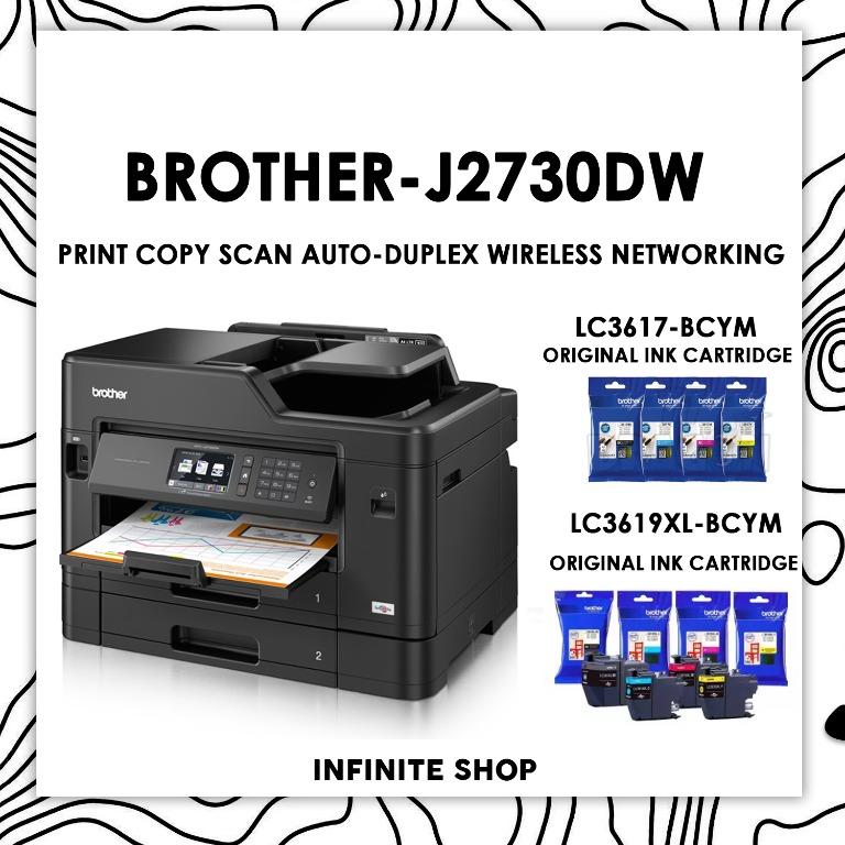 Brother MFC-J2730DW Ink Benefit Printer, Computers & Tech, Printers, Scanners & Copiers on Carousell