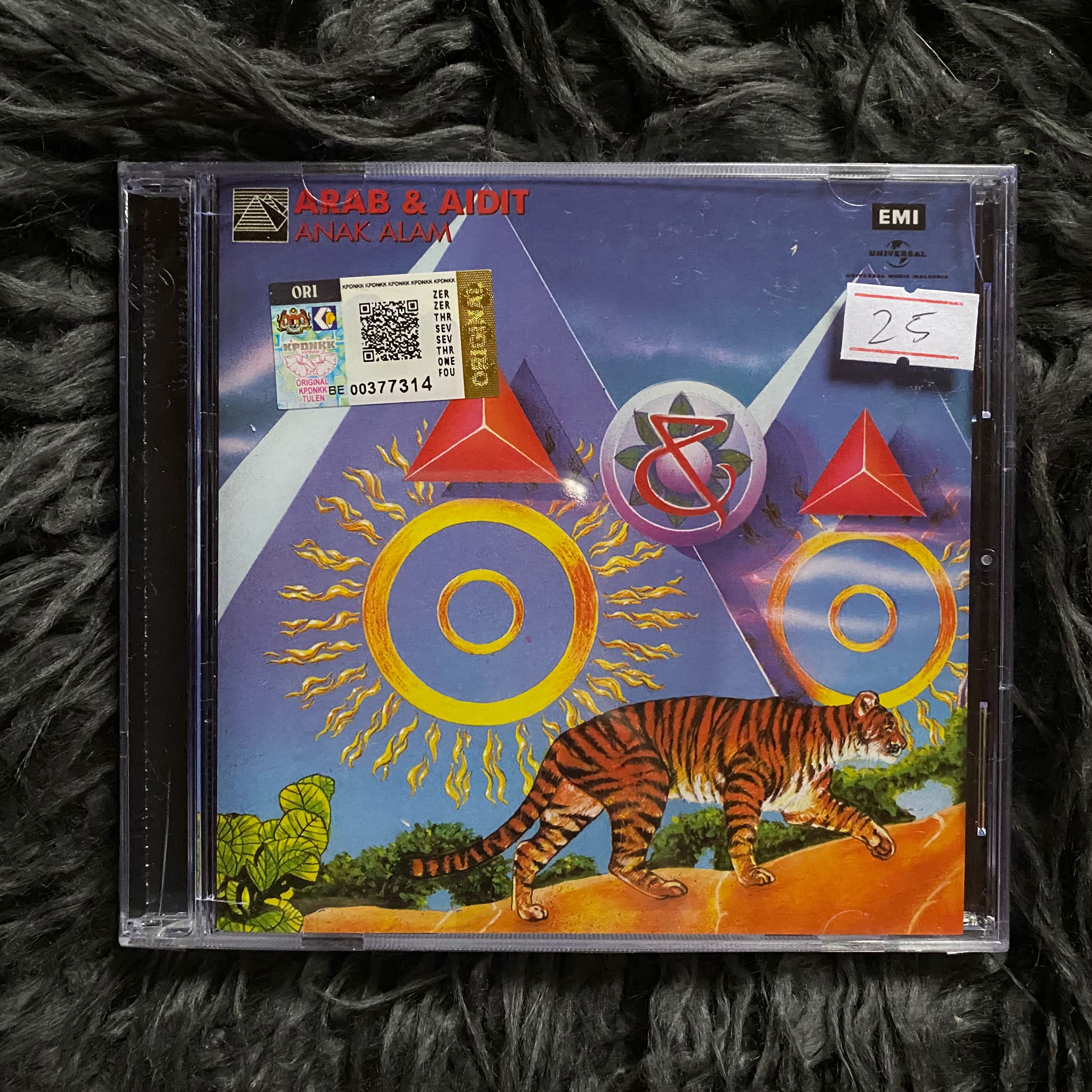CD ARAB & AIDIT Anak alam, Hobbies & Toys, Music & Media, CDs & DVDs on ...