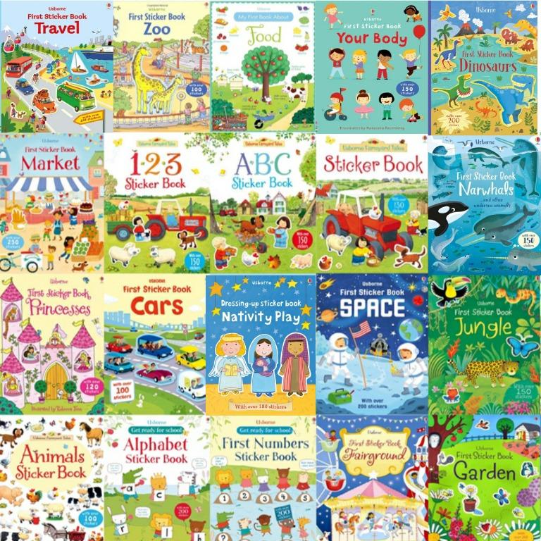Usborne sticker books, Hobbies & Toys, Books & Magazines, Children's ...
