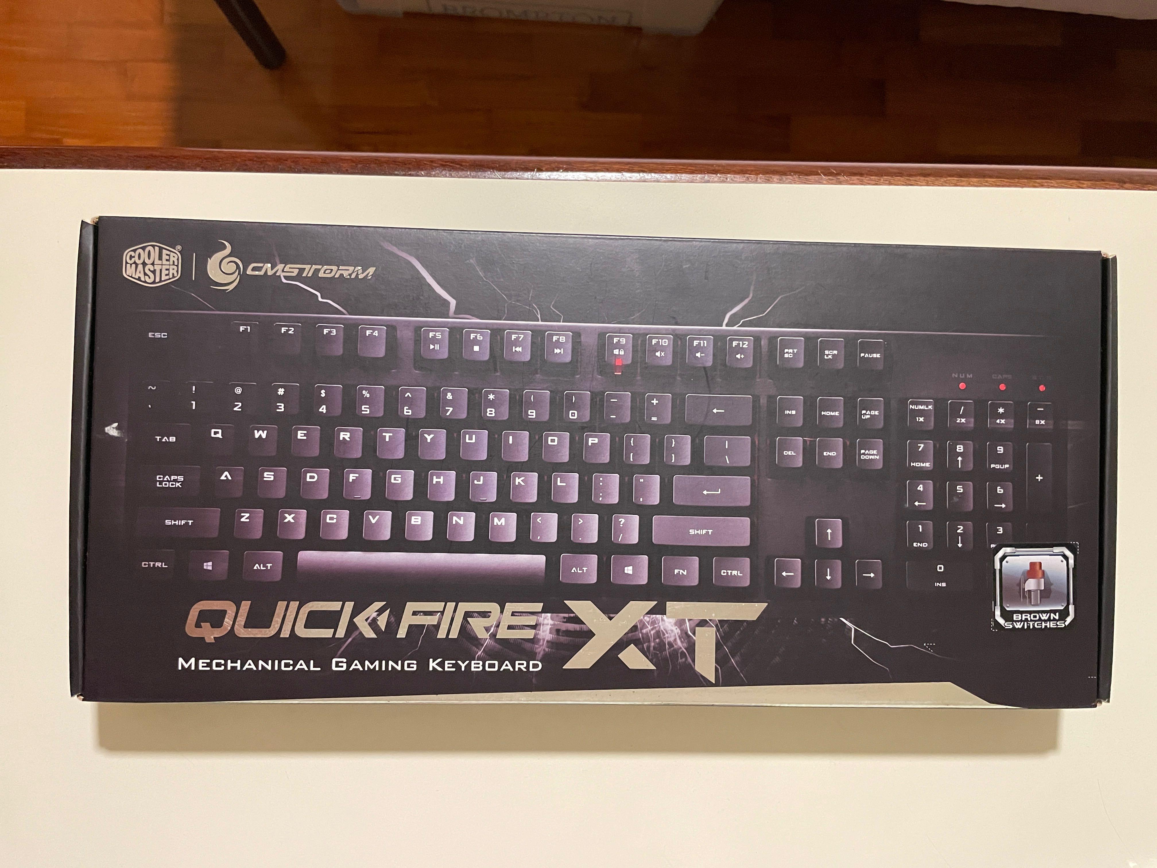 CM Storm Quickfire XT Mechanical Keyboard, Computers & Tech, Parts & Accessories, Computer ...