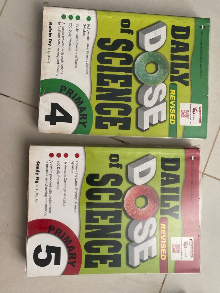 Daily dose of science primary 4 and 5, Hobbies & Toys, Books ...