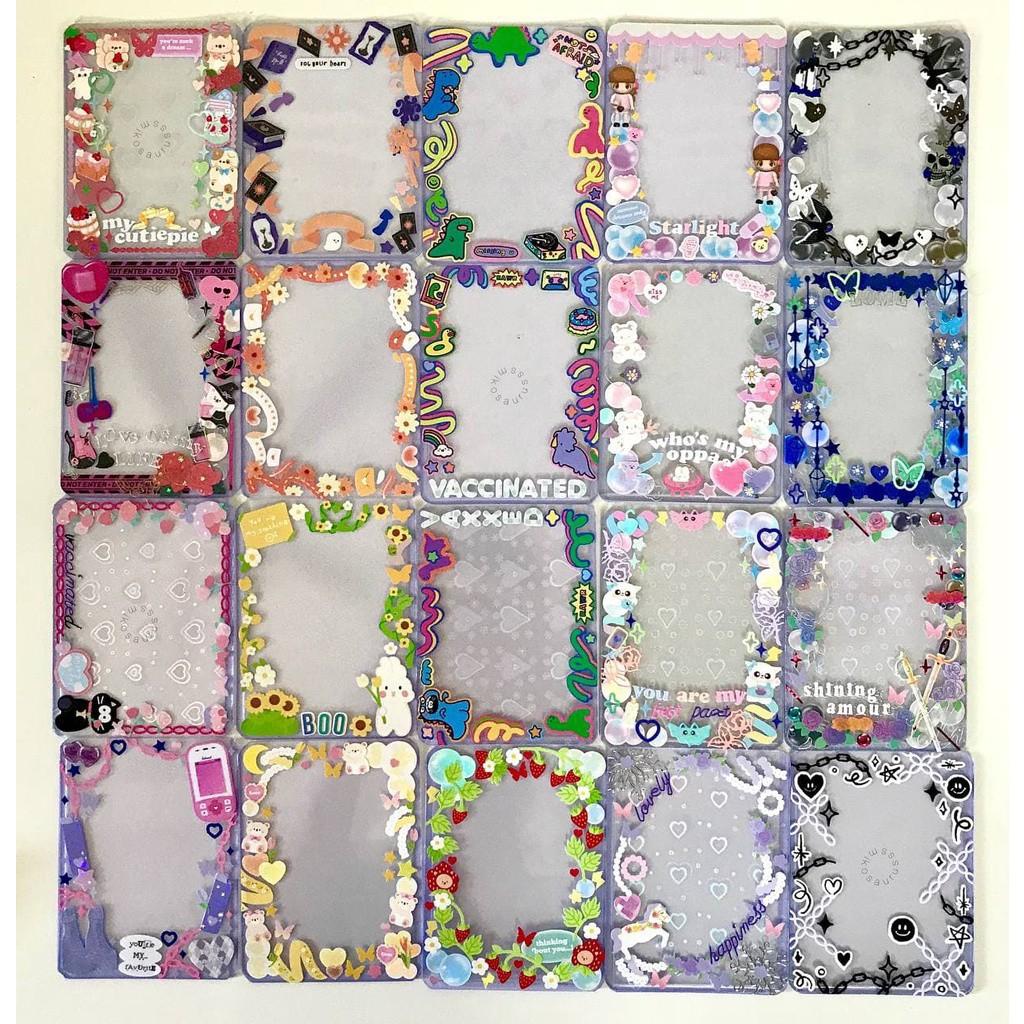 DECORATED TOPLOADER FOR PHOTOCARDS, Hobbies & Toys, Collectibles ...