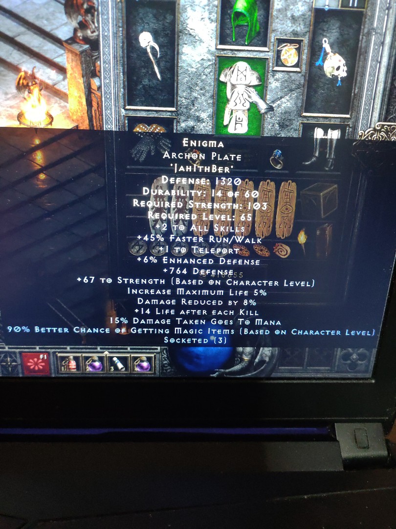 Diablo 2 resurrected enigma, Video Gaming, Gaming Accessories, In-Game ...