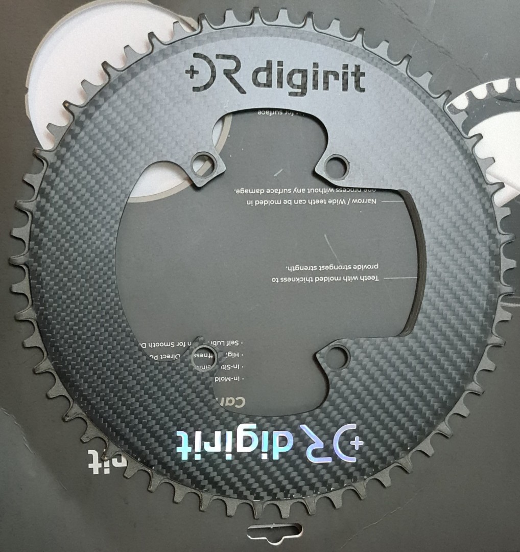 Digirit Carbon chainring, Sports Equipment, Bicycles & Parts, Parts ...