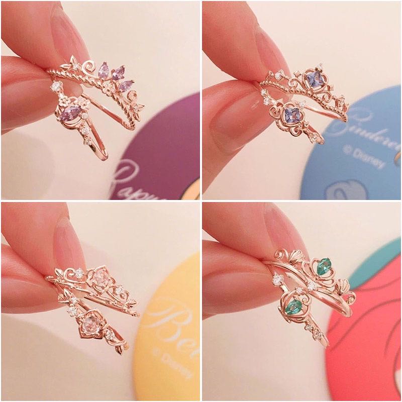 Disney princess rings, Women's Fashion, Jewelry & Organisers, Rings on ...