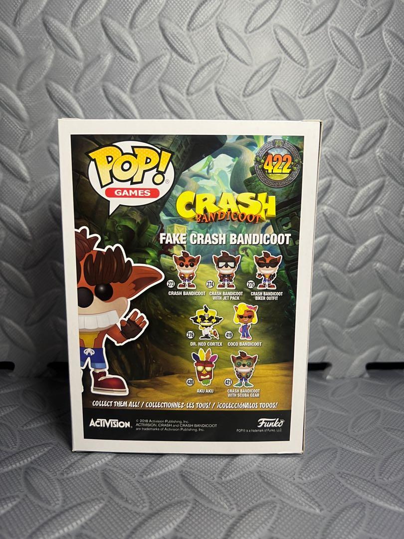 Fake Crash Bandicoot 422 Funko Pop, Hobbies & Toys, Toys & Games on ...