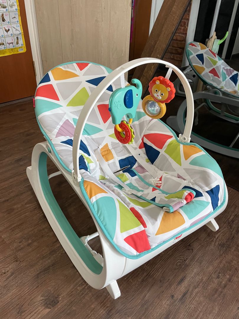 Fisher price rocking chair/ rocker, Babies & Kids, Infant Playtime on ...