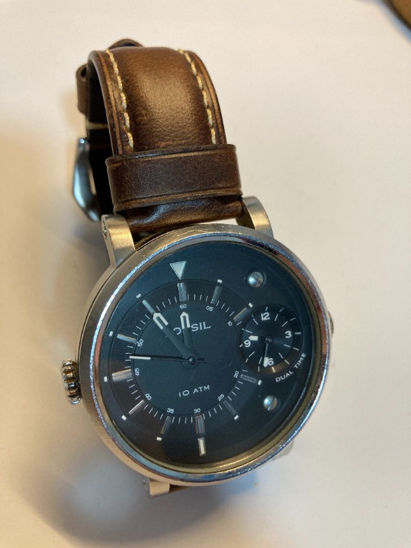 Fossil | Arkitekt Dual Time Men’s , Men's Fashion, Watches ...
