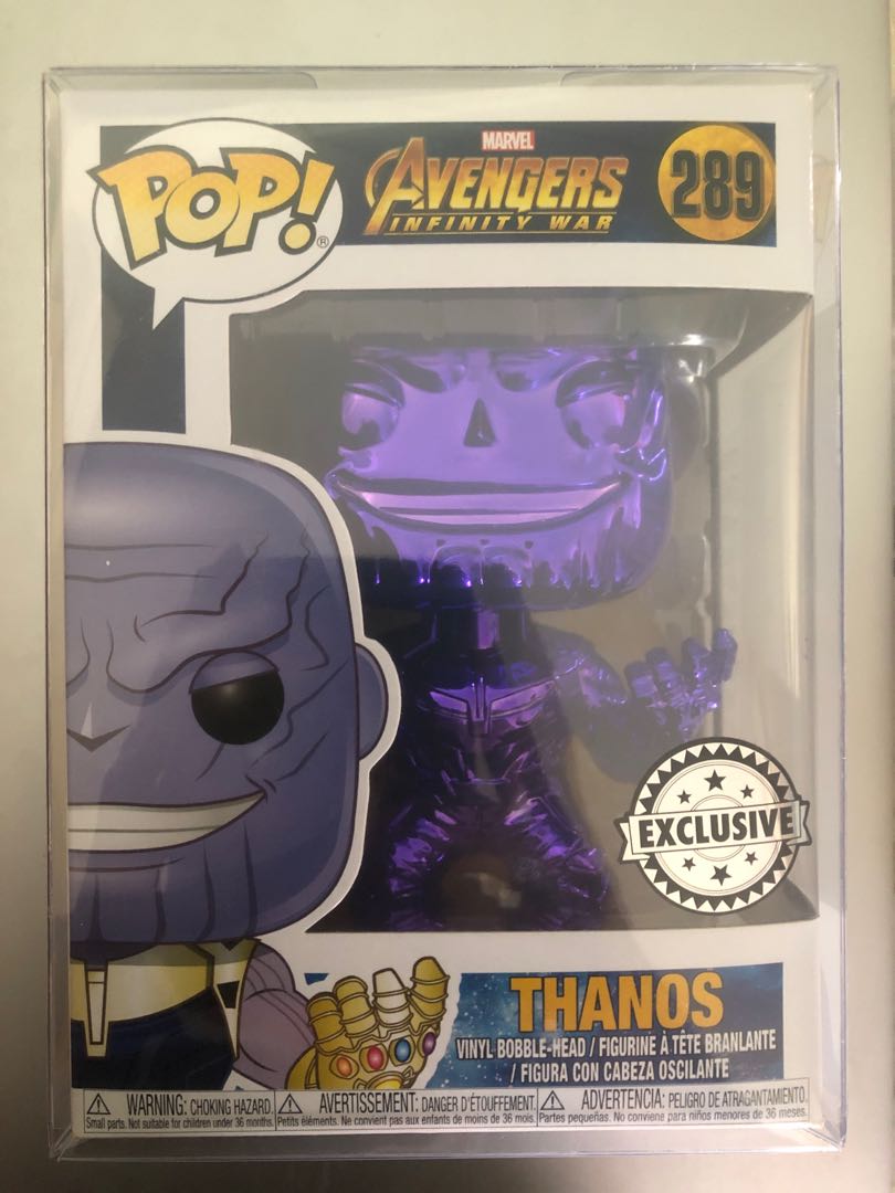 FUNKO POP 289 THANOS (Avengers Infinity War), Hobbies & Toys, Toys ...