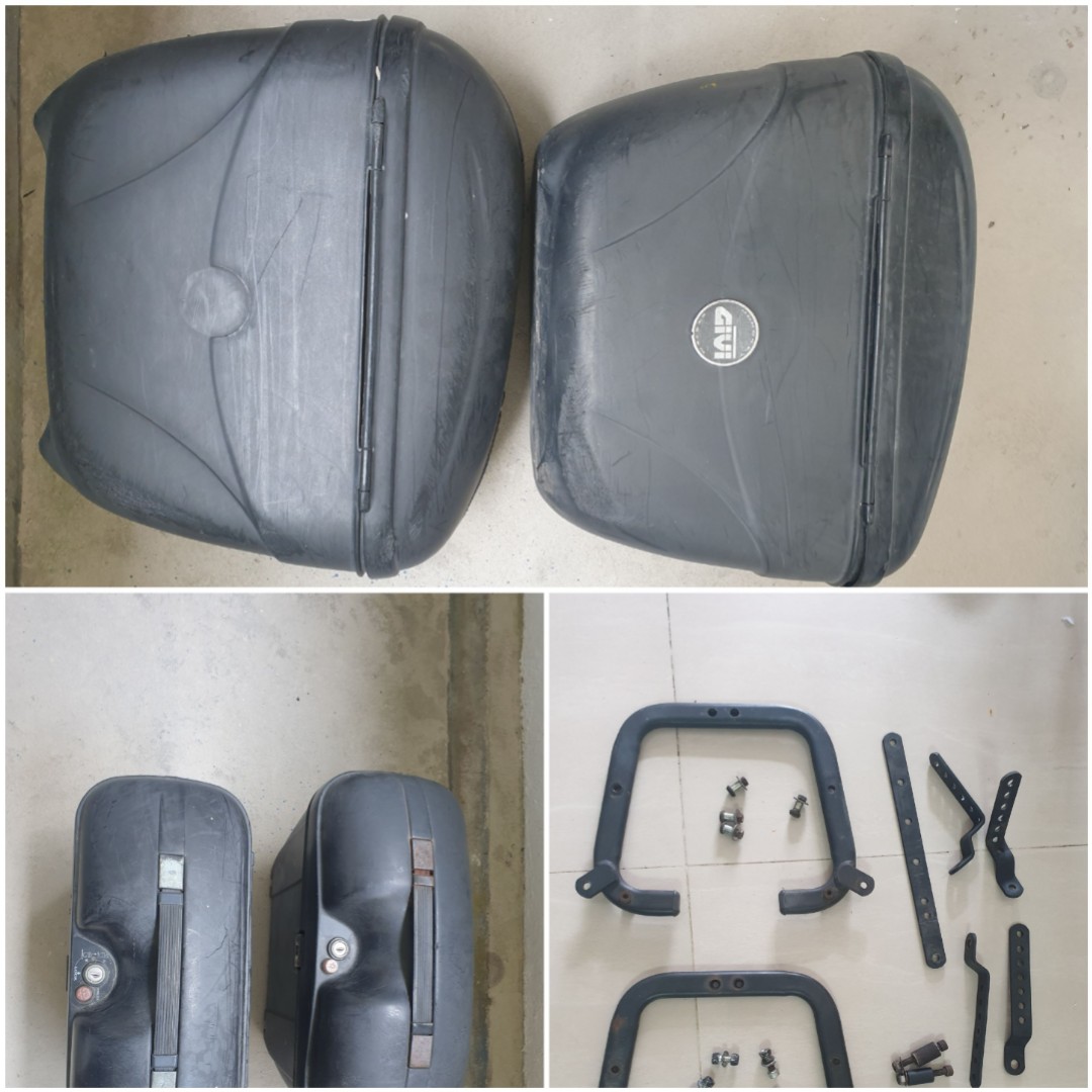 Givi side box bracket, Motorcycles, Motorcycle Accessories on Carousell