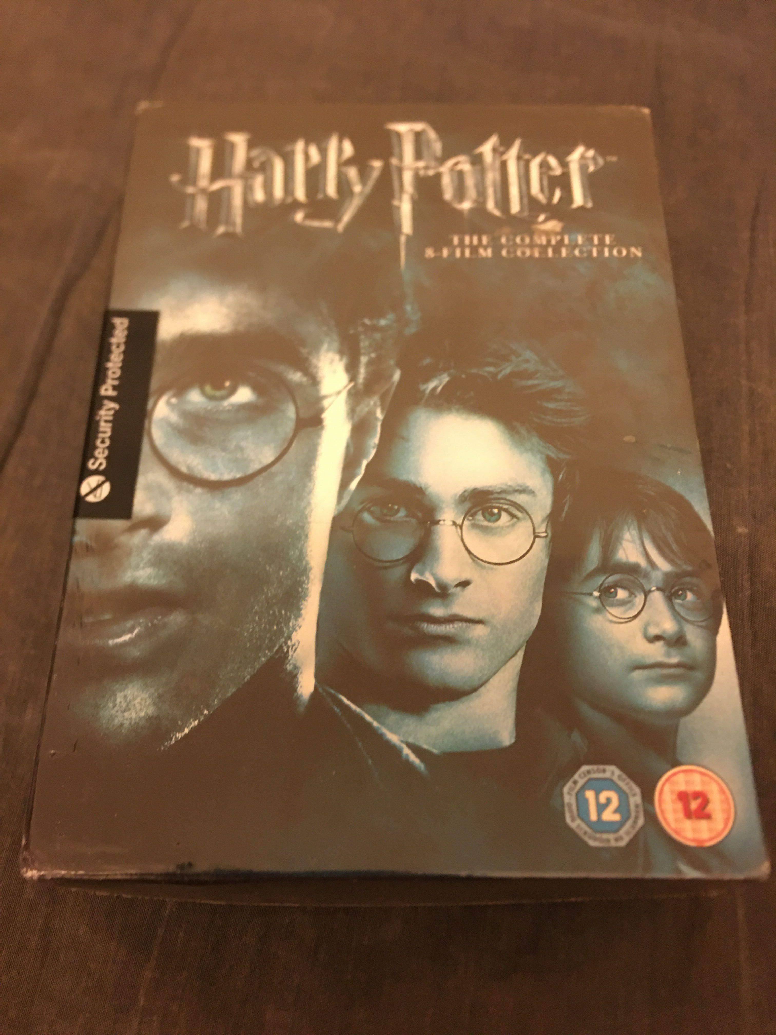Harry Potter Complete 8-Film Collection Blu-Ray And DVD Boxset, Hobbies ...