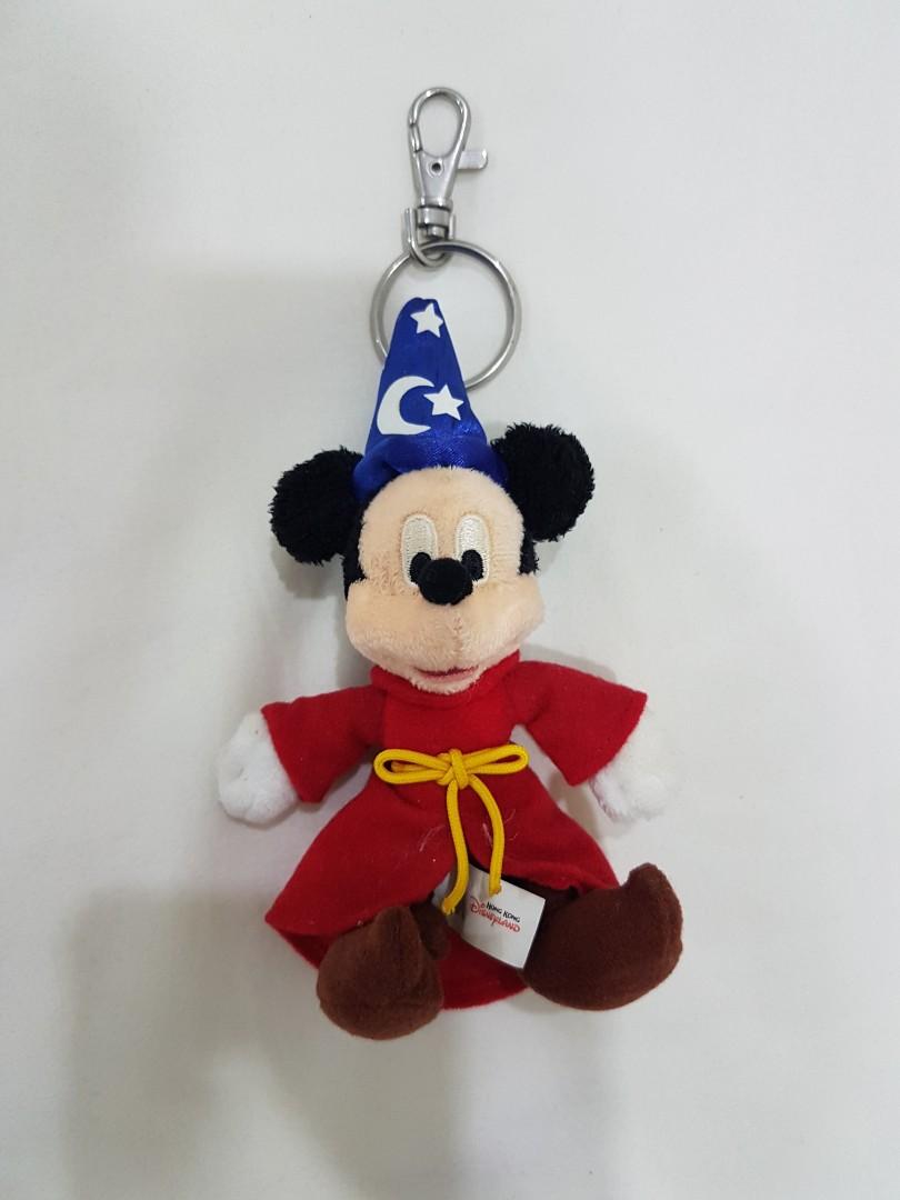 Hong Kong Disneyland Mickey Mouse Plush Keychain, Hobbies & Toys ...