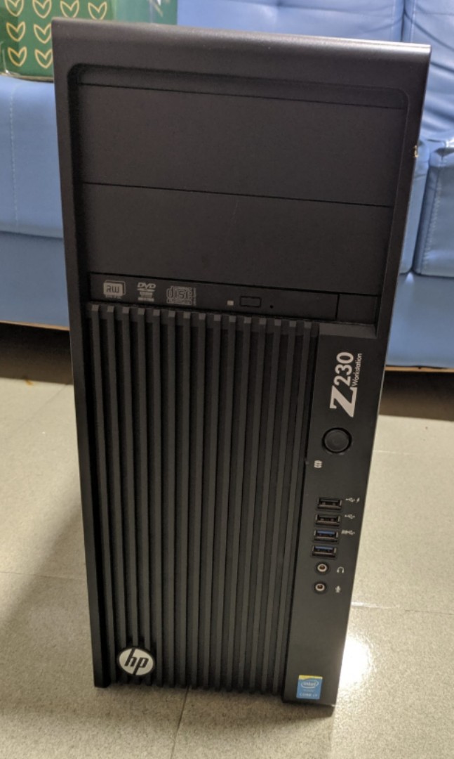 HP Z230 Tower Workstation desktop, Computers & Tech, Desktops on Carousell
