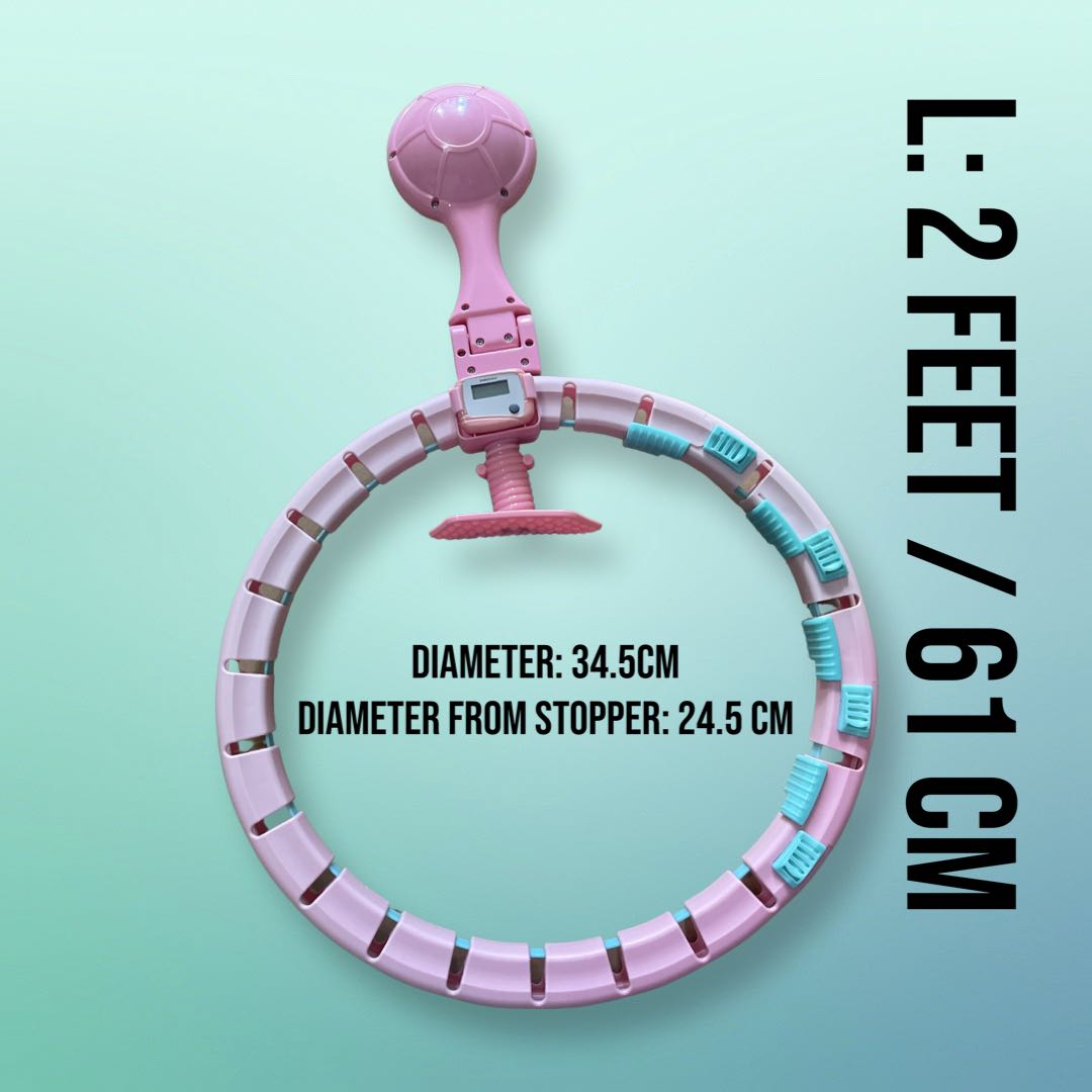 Hula Hoop with Smart Counter, Sports Equipment, Exercise & Fitness ...