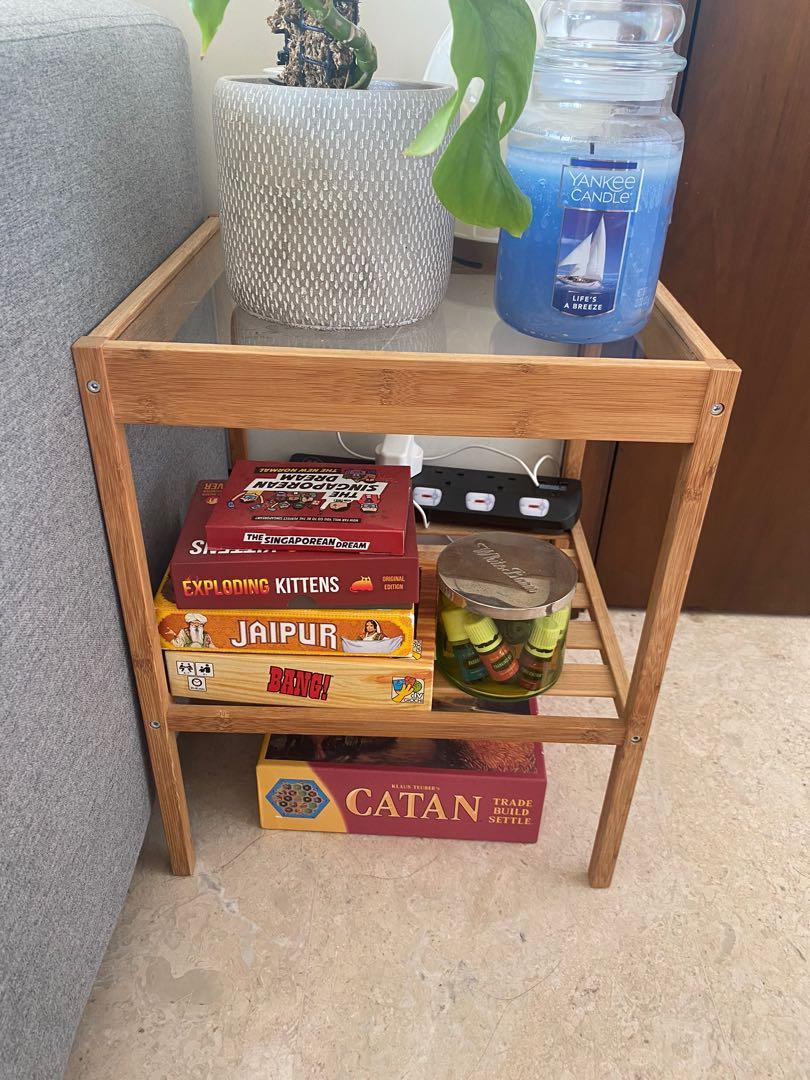 IKEA NESNA Bedside Table, Furniture & Home Living, Furniture, Tables ...