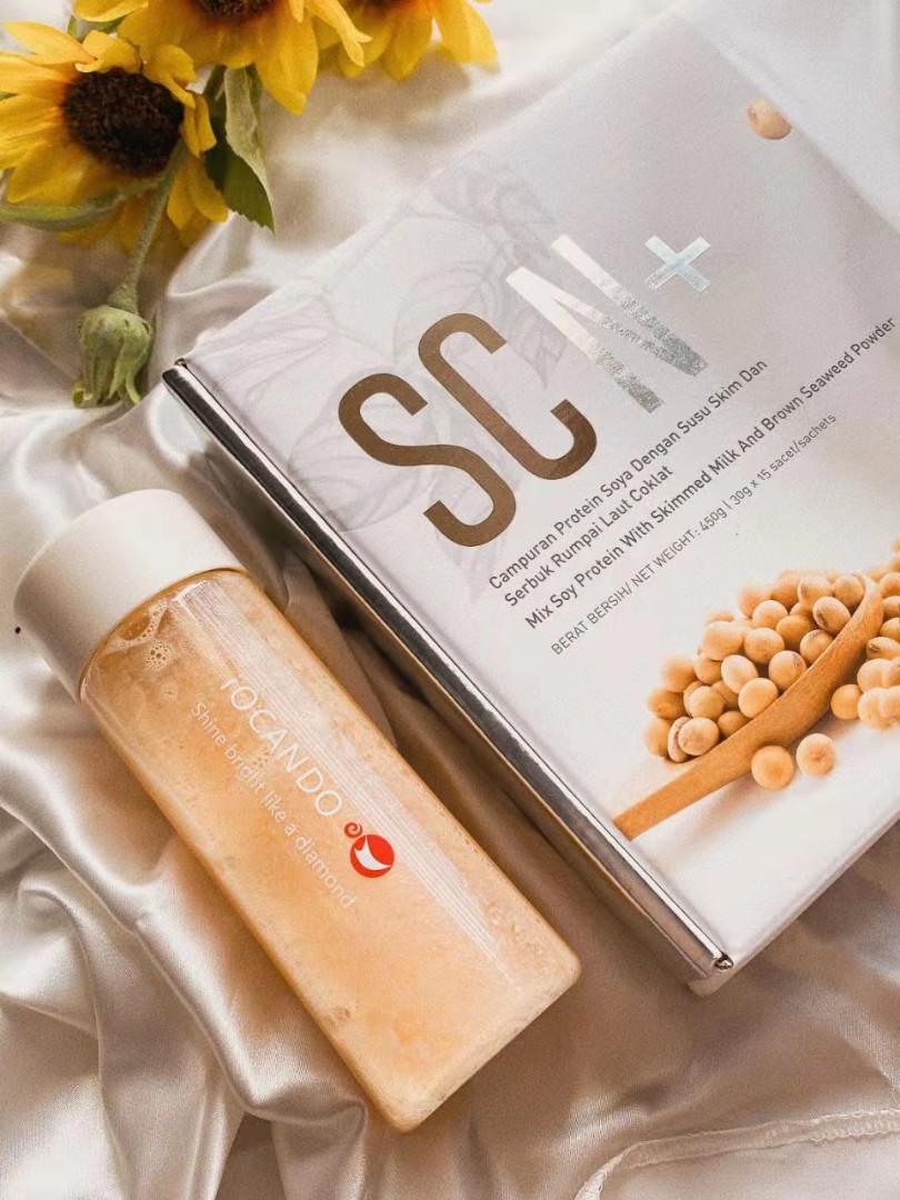 🇸🇬READY STOCK🇸🇬iOCANDO Soya Collagen Nutrition Plus SCN+, Health & Nutrition, Health Supplements ...