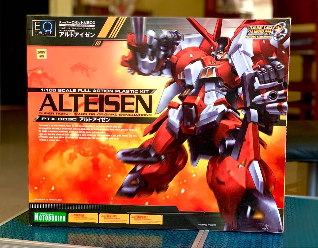 KOTOBUKIYA EO-Tech Series 1/100 Scale ALTEISEN PTX-003C Super Robot Wars OG Original Generations ...
