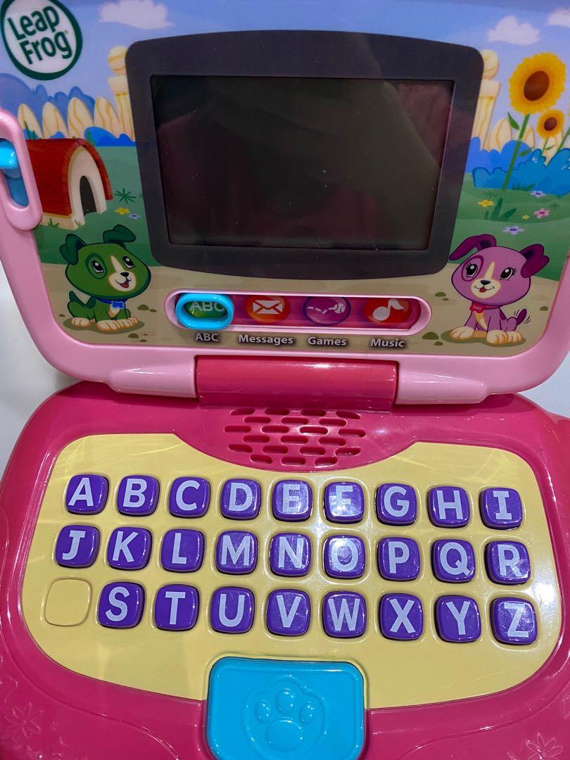 Leapfrog Toy Laptop, Hobbies & Toys, Toys & Games on Carousell