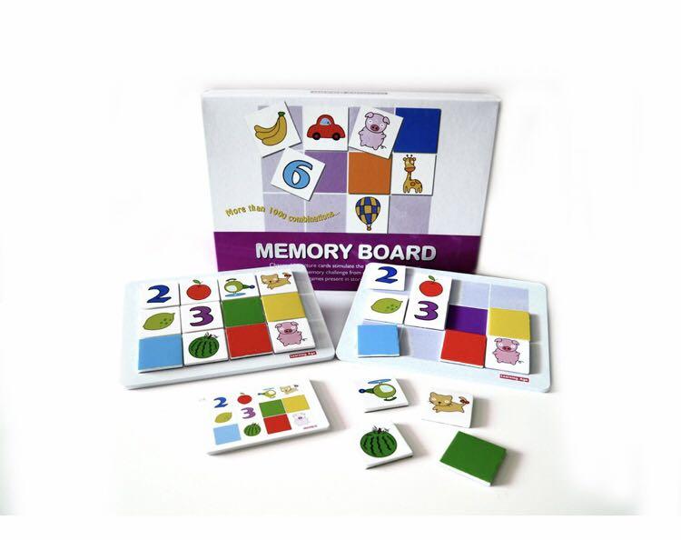 Learning Age - Memory Board Game (Right Brain Training), Hobbies & Toys ...